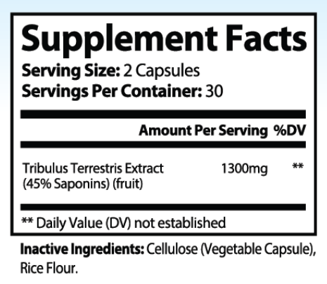 Premium Tribulus Capsules for Enhanced Performance